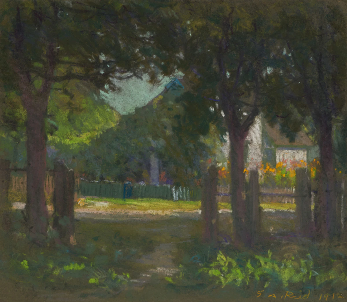 George Agnew Reid - The Wayside Cottage | Cowley Abbott
