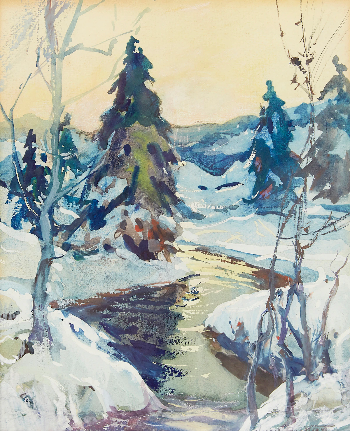 Harry Britton - Winter Evening | Cowley Abbott