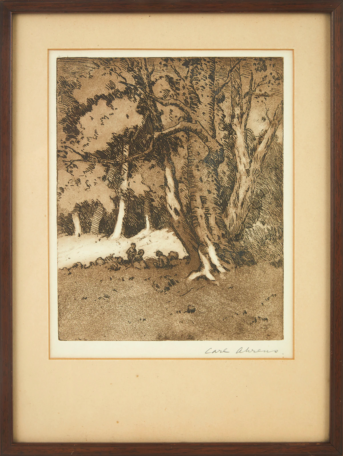 Carl Henry von Ahrens - Pair of Forest Scenes | Cowley Abbott