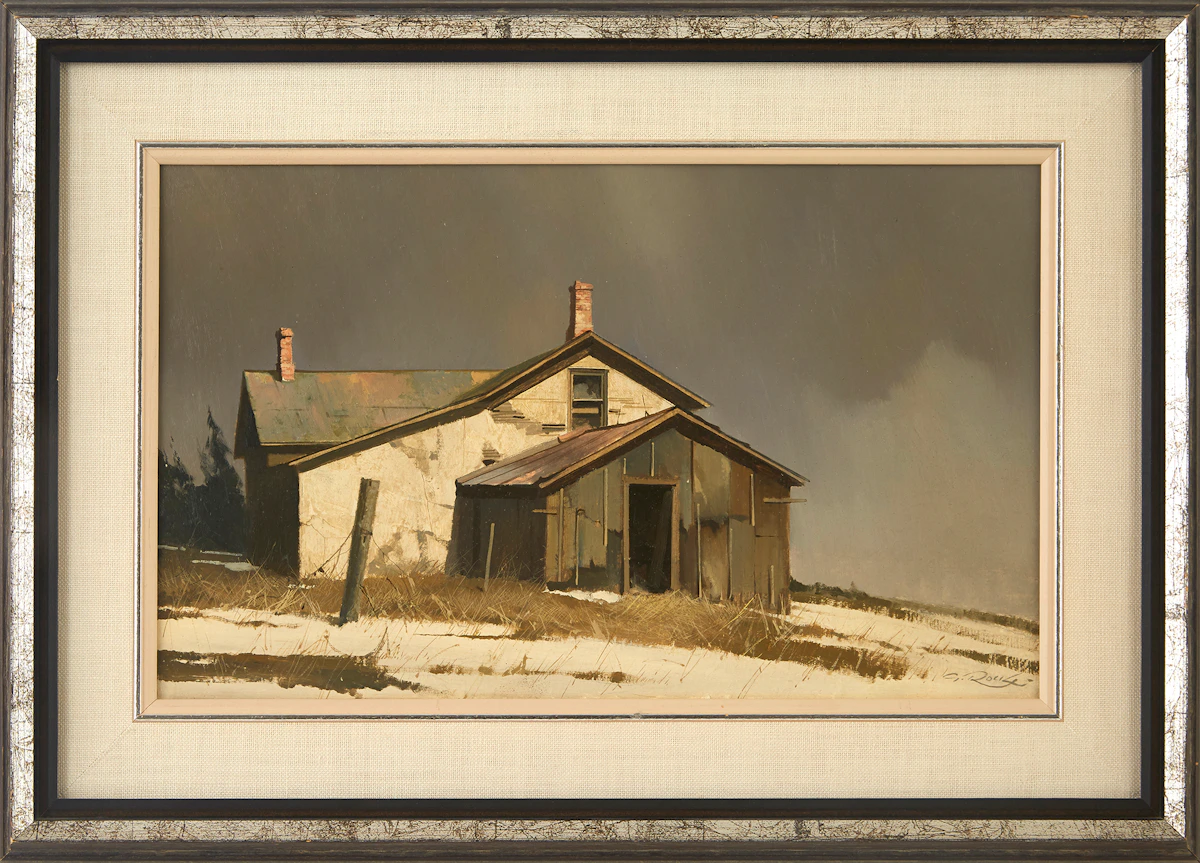 Geoffrey Allan Rock - House Study, Mick River, Alberta | Cowley Abbott