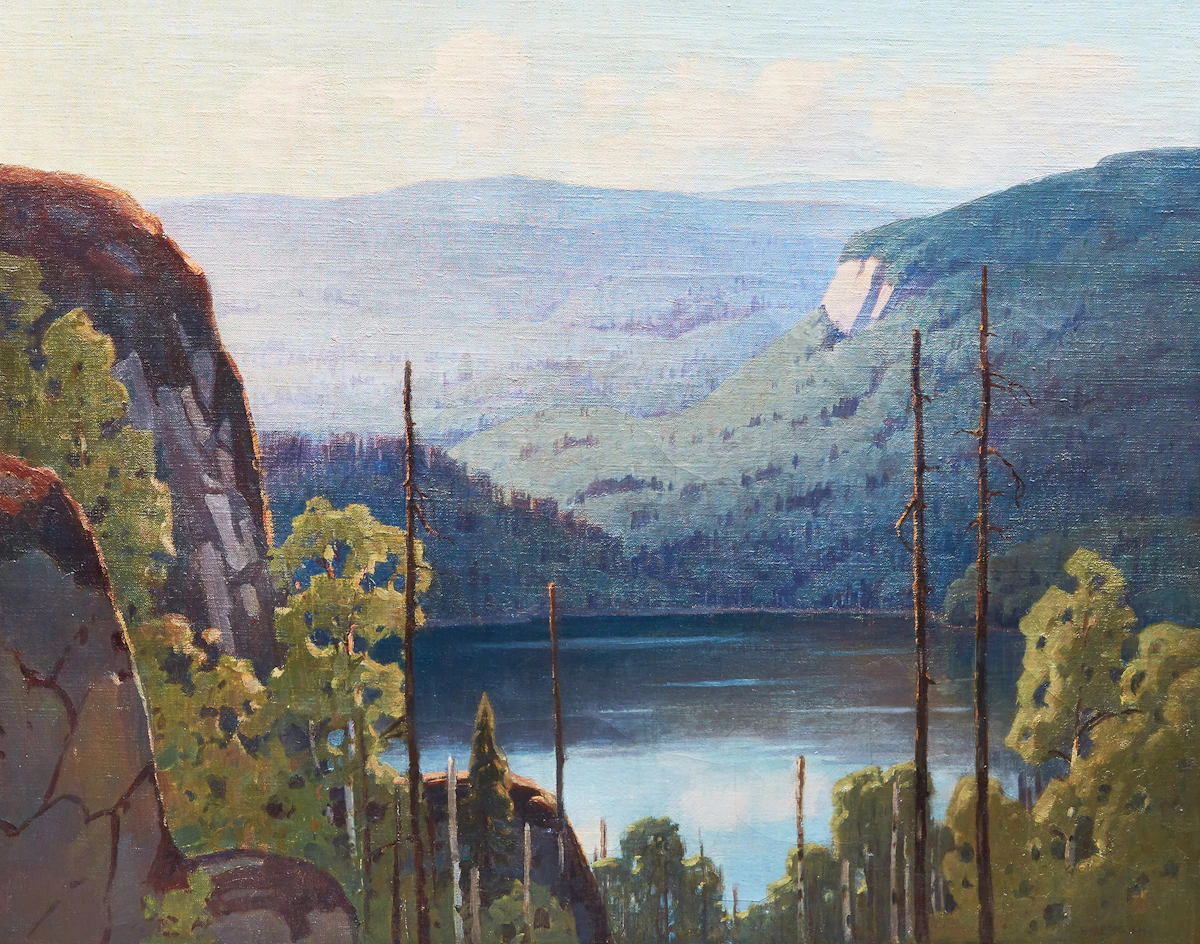 Frederick Henry Brigden - Lake in the Hills | Cowley Abbott