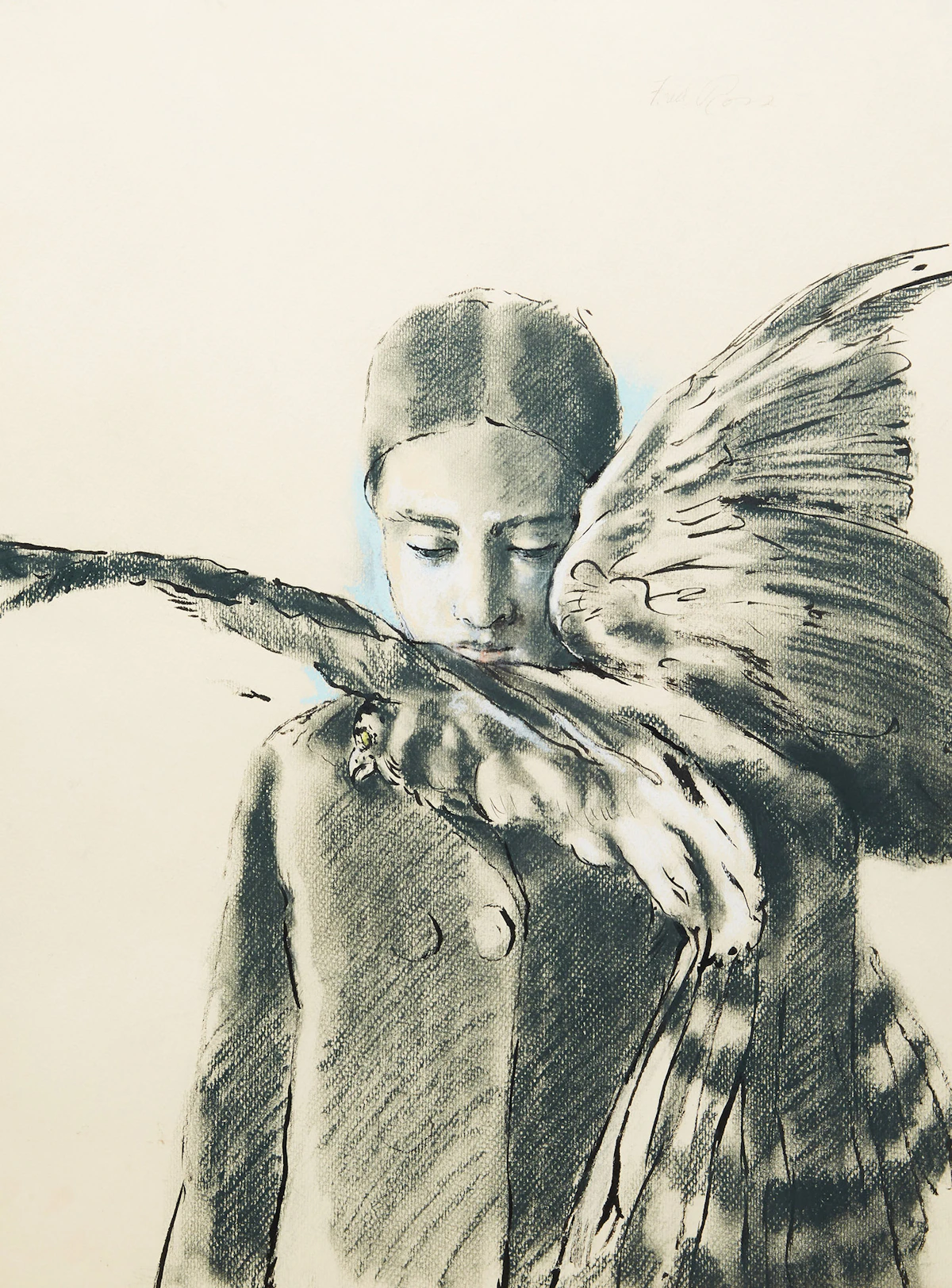 Fred Ross - Study for “The Marsh Hawk” | Cowley Abbott