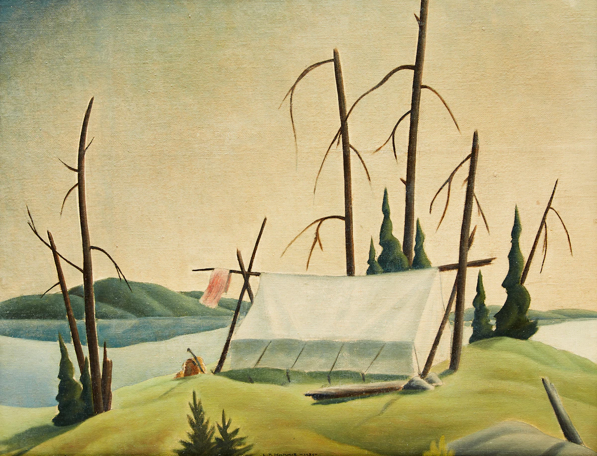 Lawren Phillips Harris - Camp Site, Algonquin Park | Cowley Abbott