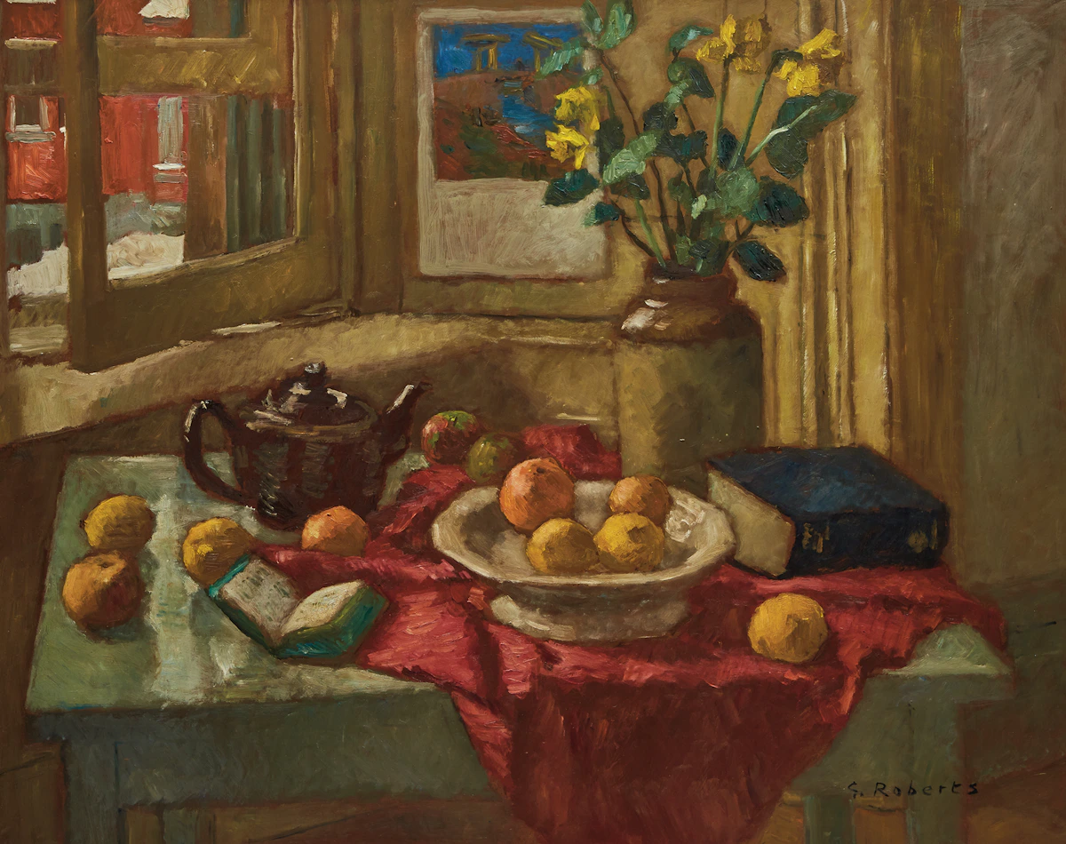 William Goodridge Roberts - Still Life in the Artist’s Studio | Cowley ...