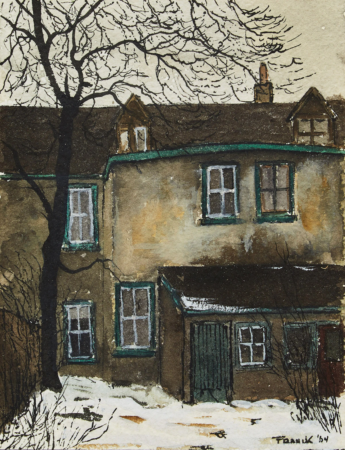 Albert Jacques Franck - Behind Power Street | Cowley Abbott