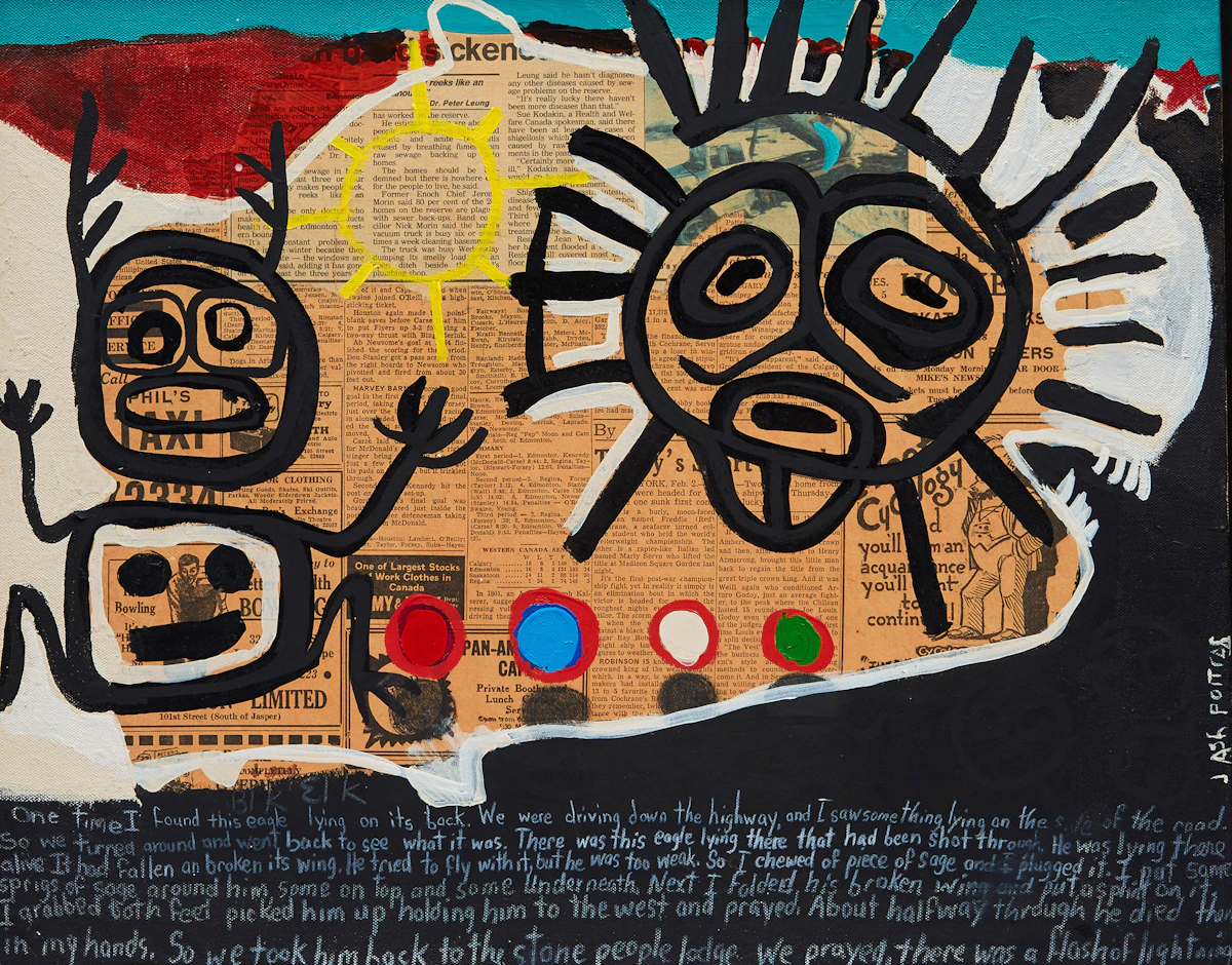 Jane Ash Poitras - Resurrection Eagle Spirit | Cowley Abbott