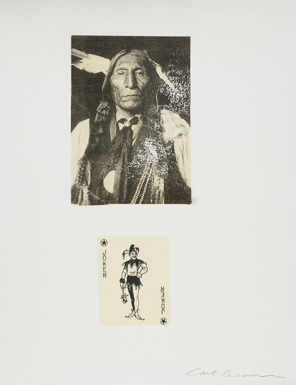 Carl Beam - Untitled (Wolf Robe / Ho'néhevotoomáhe) | Cowley Abbott