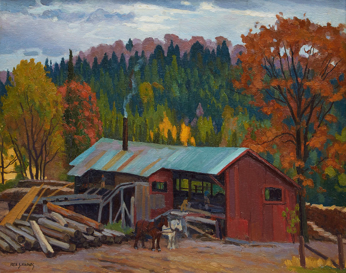 Frederick Stanley Haines - Mill at Wilberforce | Cowley Abbott
