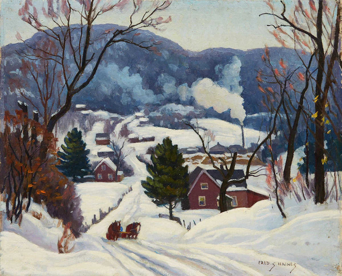Frederick Stanley Haines - Winter Landscape | Cowley Abbott