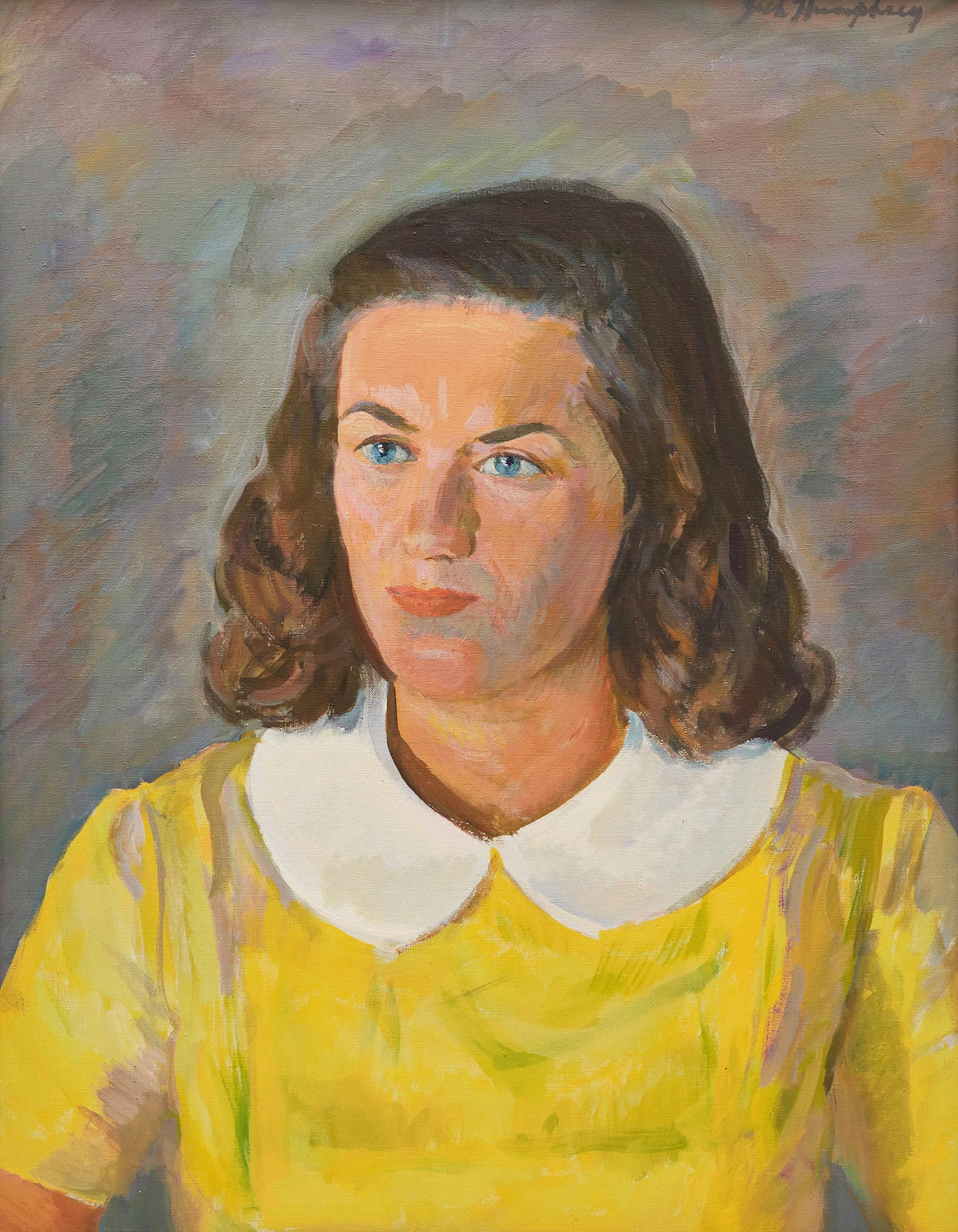 Jack Weldon Humphrey - Portrait of Mrs. Shirley Barnett | Cowley Abbott