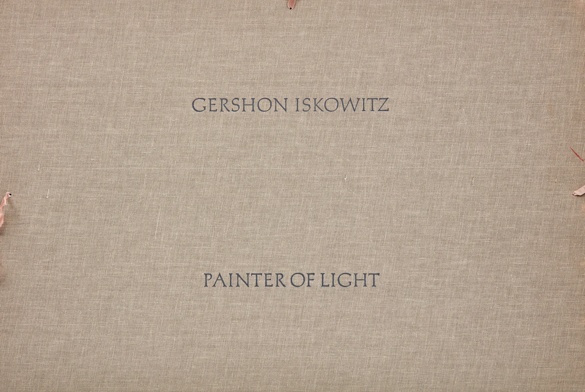 Gershon Iskowitz - Painter of Light | Cowley Abbott