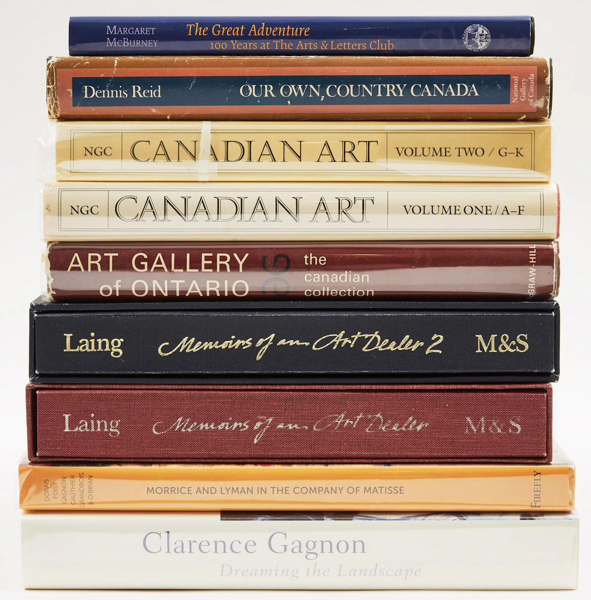 Books and Reference - Nine Canadian Art Reference Books | Cowley Abbott