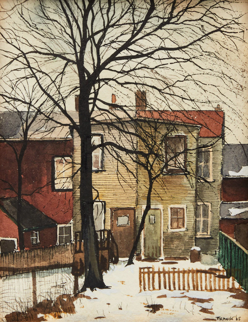 Albert Jacques Franck - Behind Sword St. | Cowley Abbott