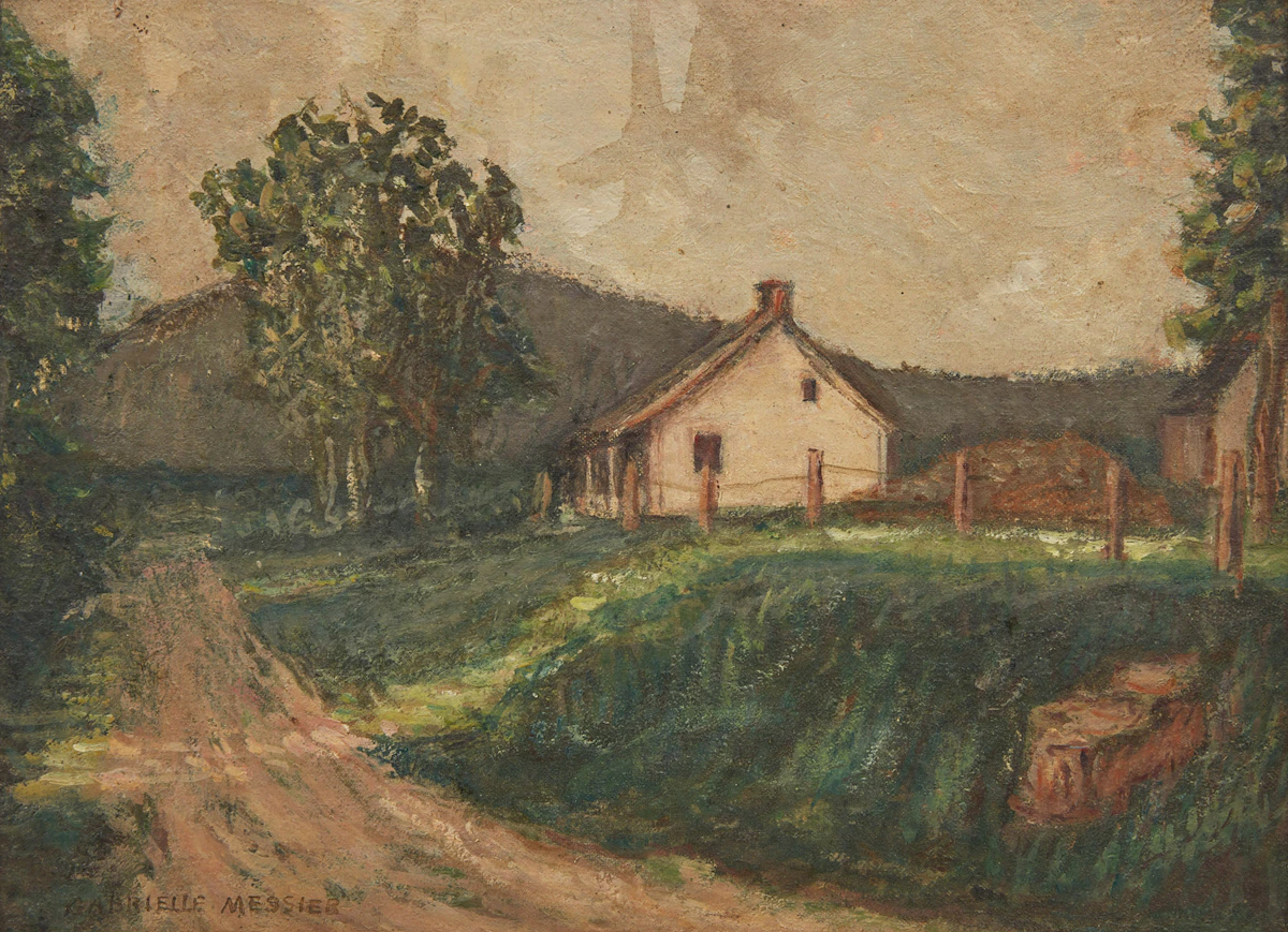 Gabrielle Messier - Maison Comtois; Portrait de Fernande Choquette ...
