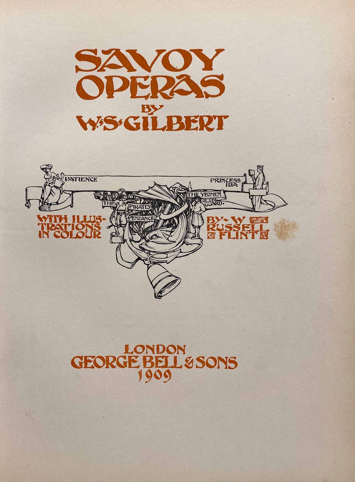 Sir William Russell Flint - Savoy Operas: Iolante and Other Operas ...