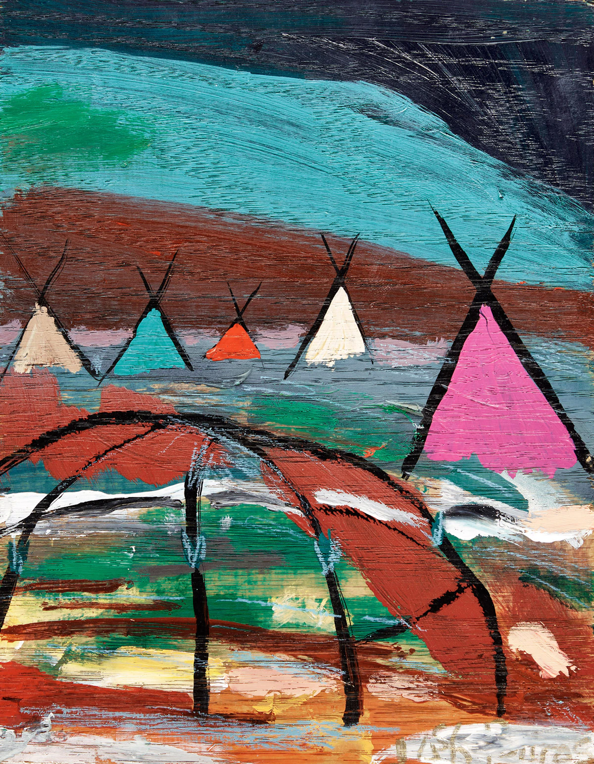 Jane Ash Poitras - Untitled #3: Healing Stones | Cowley Abbott