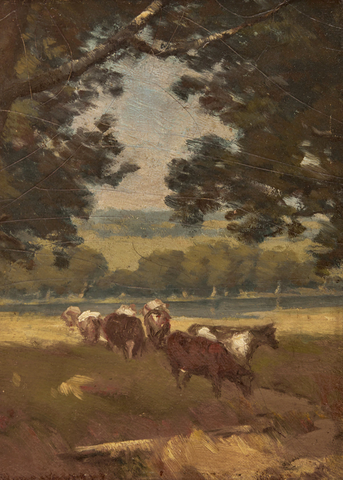 Homer Ransford Watson - Untitled (Cows in a Pasture) | Cowley Abbott