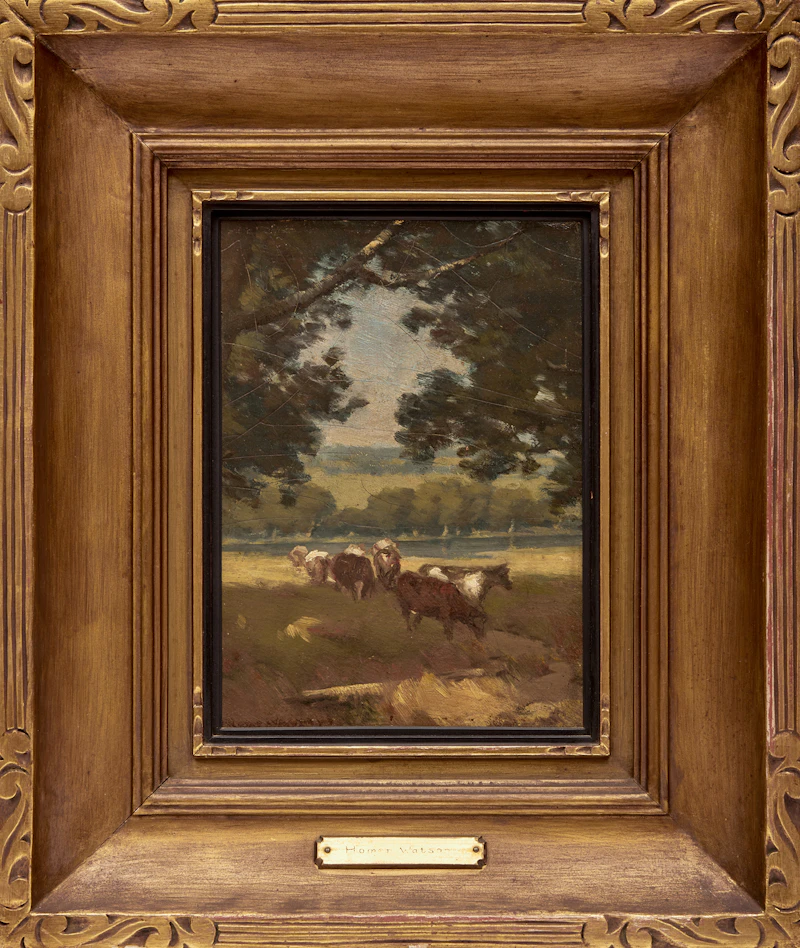 Homer Ransford Watson - Untitled (Cows in a Pasture) | Cowley Abbott
