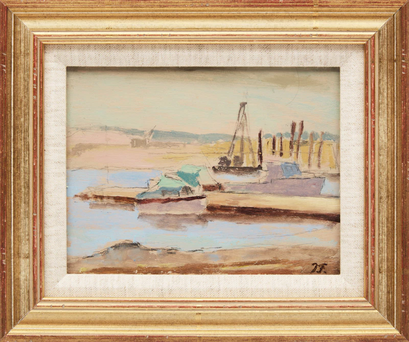 John Richard Fox - Harbour in Provence | Cowley Abbott