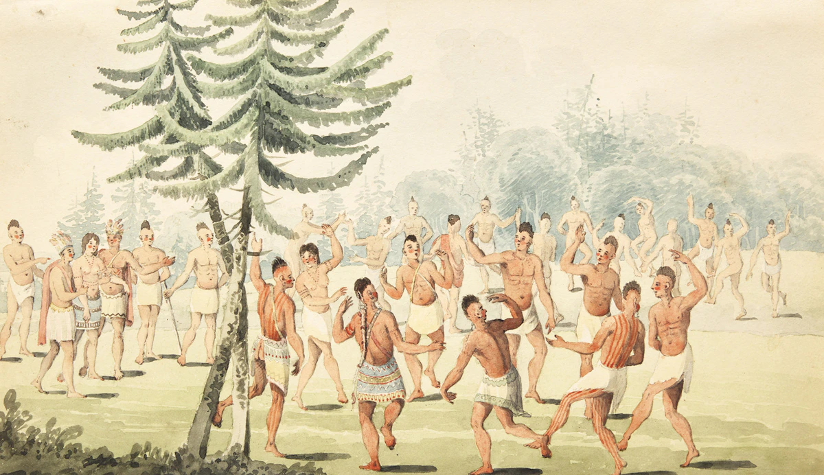 George Heriot - Dance, on the Reception of Strangers Previously to ...