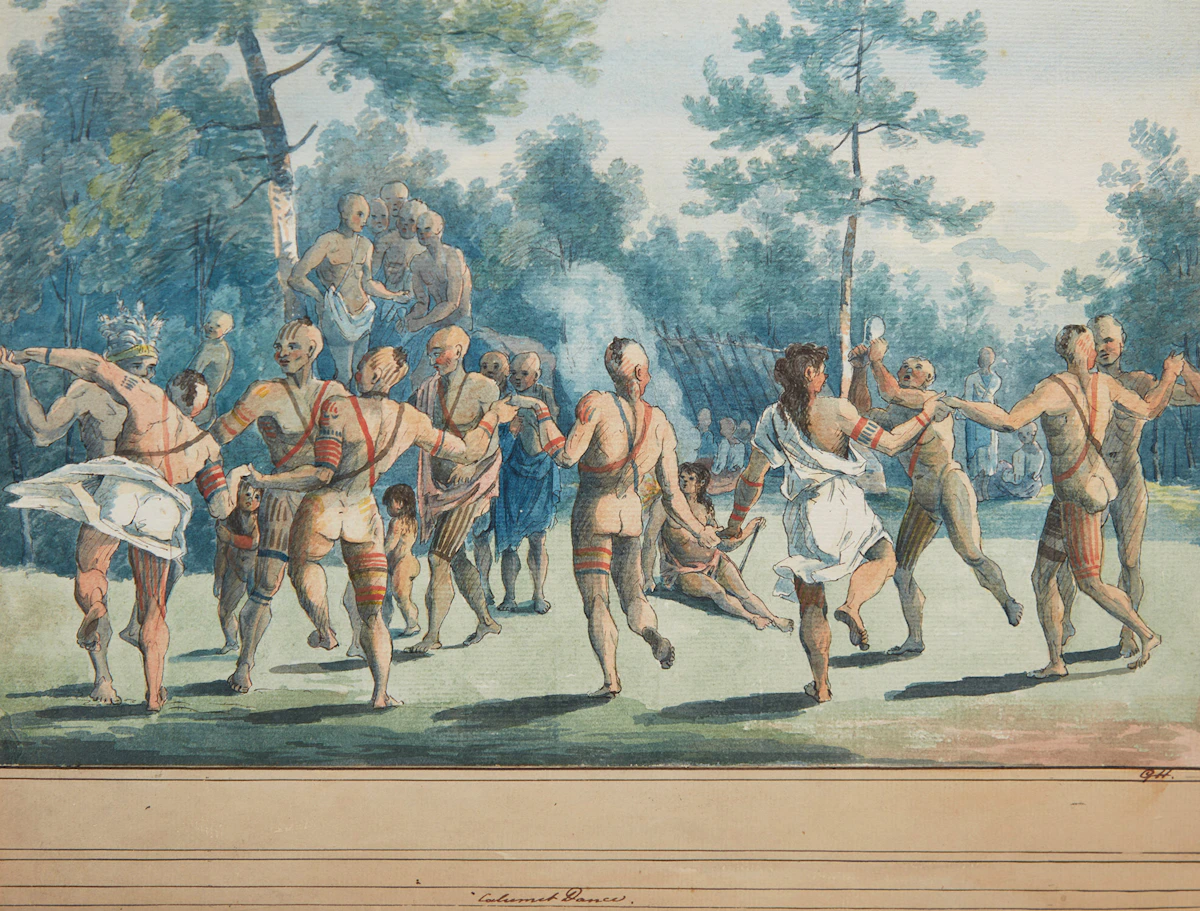 George Heriot - Calumet Dance, 1799 | Cowley Abbott