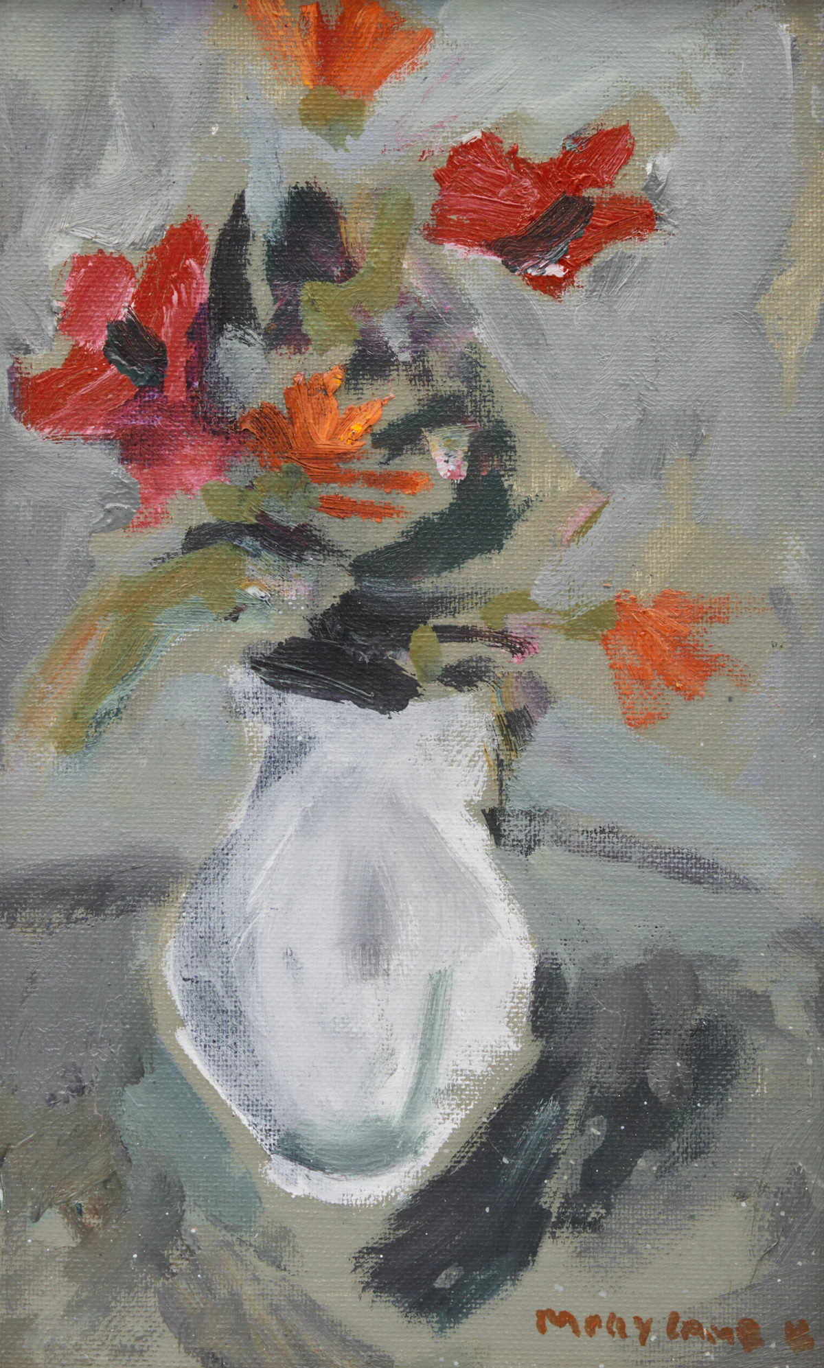 Molly Lamb Bobak - Still Life with Flowers | Cowley Abbott