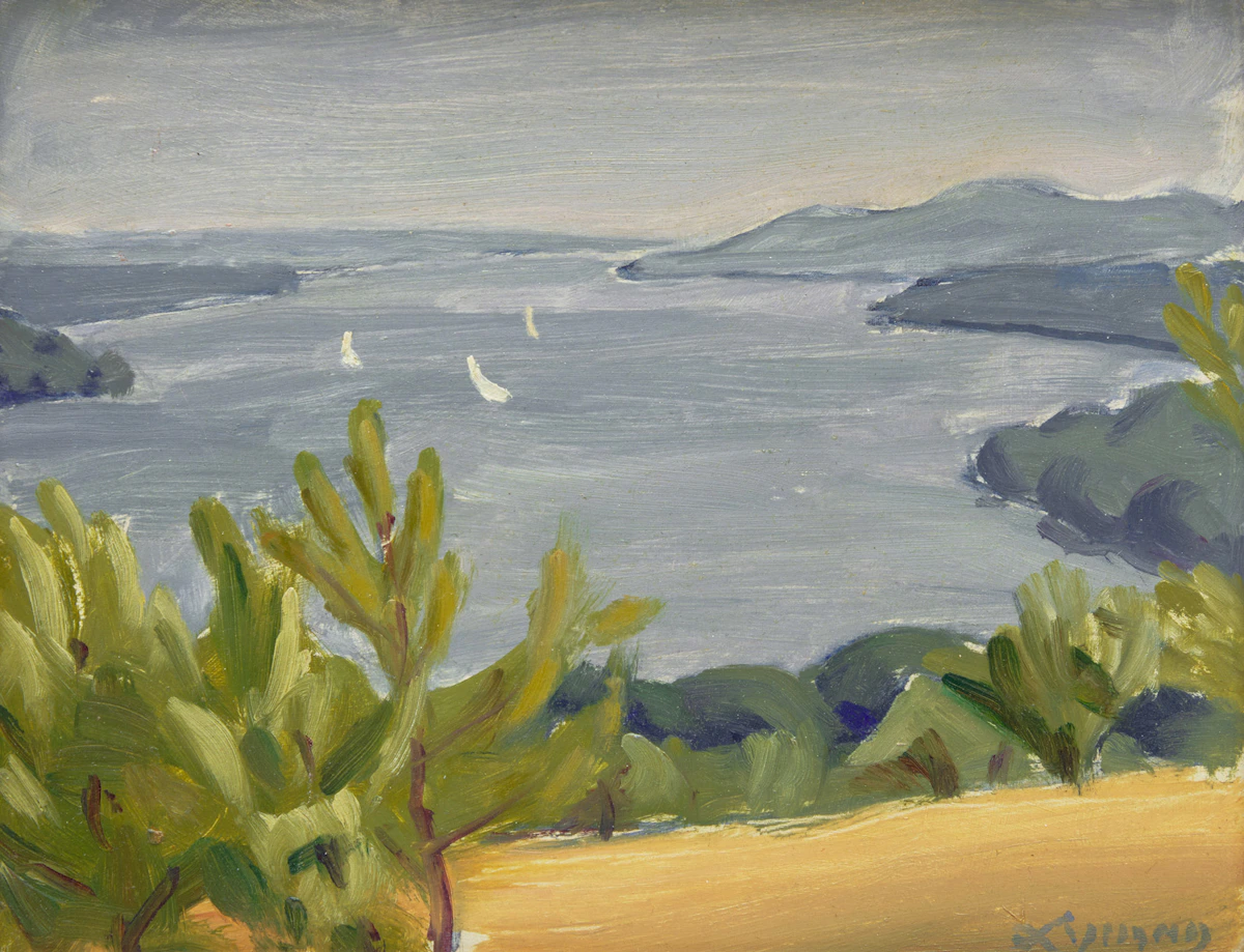 John Goodwin Lyman - Boat Racing, Lake Massawippi, P.Q. | Cowley Abbott