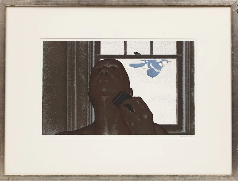 David Alexander Colville - Artist and Blue Jay, 1993 | Cowley Abbott