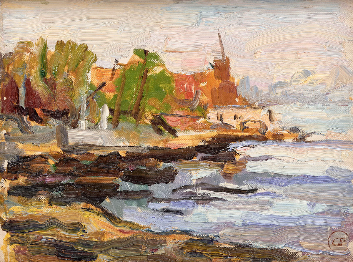 George Paginton - View From the Artist's Studio, 1952 | Cowley Abbott