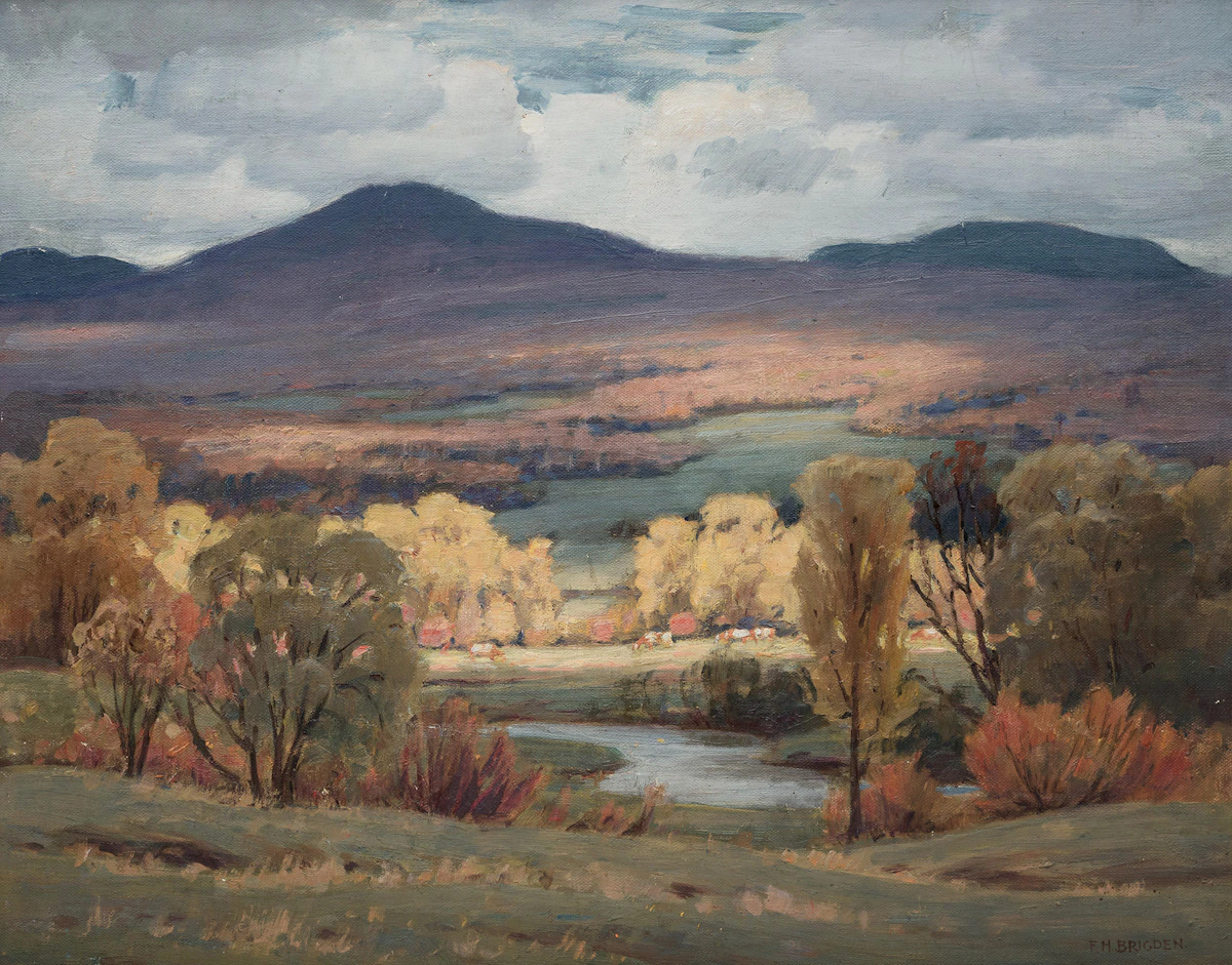 Frederick Henry Brigden - Sun Gleams, Eastern Townships, Quebec ...