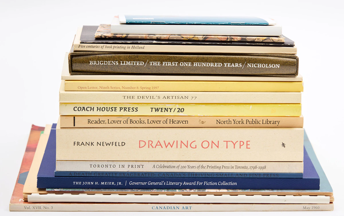 Books and Reference - A Selection of Twenty-One Canadian Printing Art ...