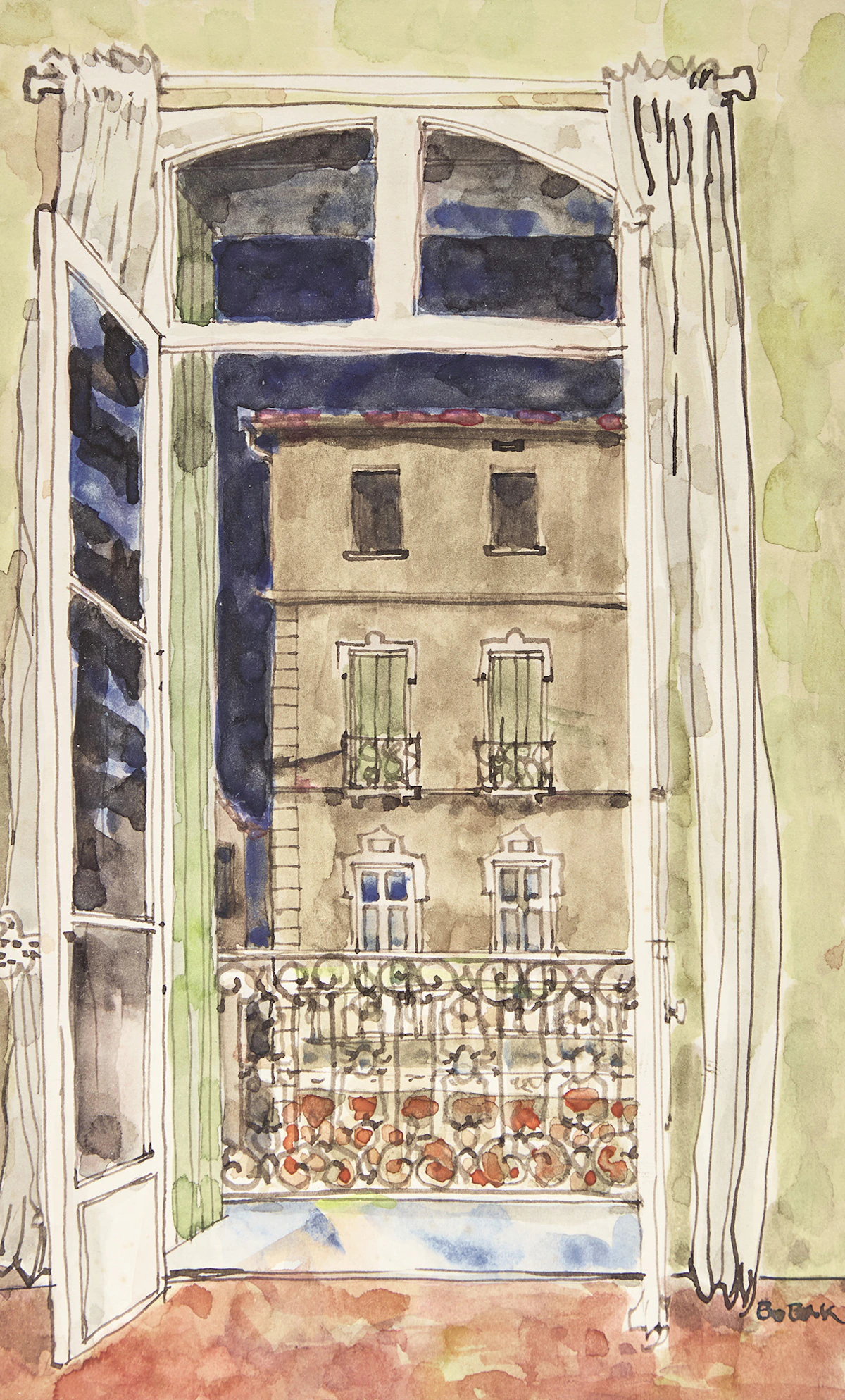 Bruno Joseph Bobak - Joe's Paris Window | Cowley Abbott