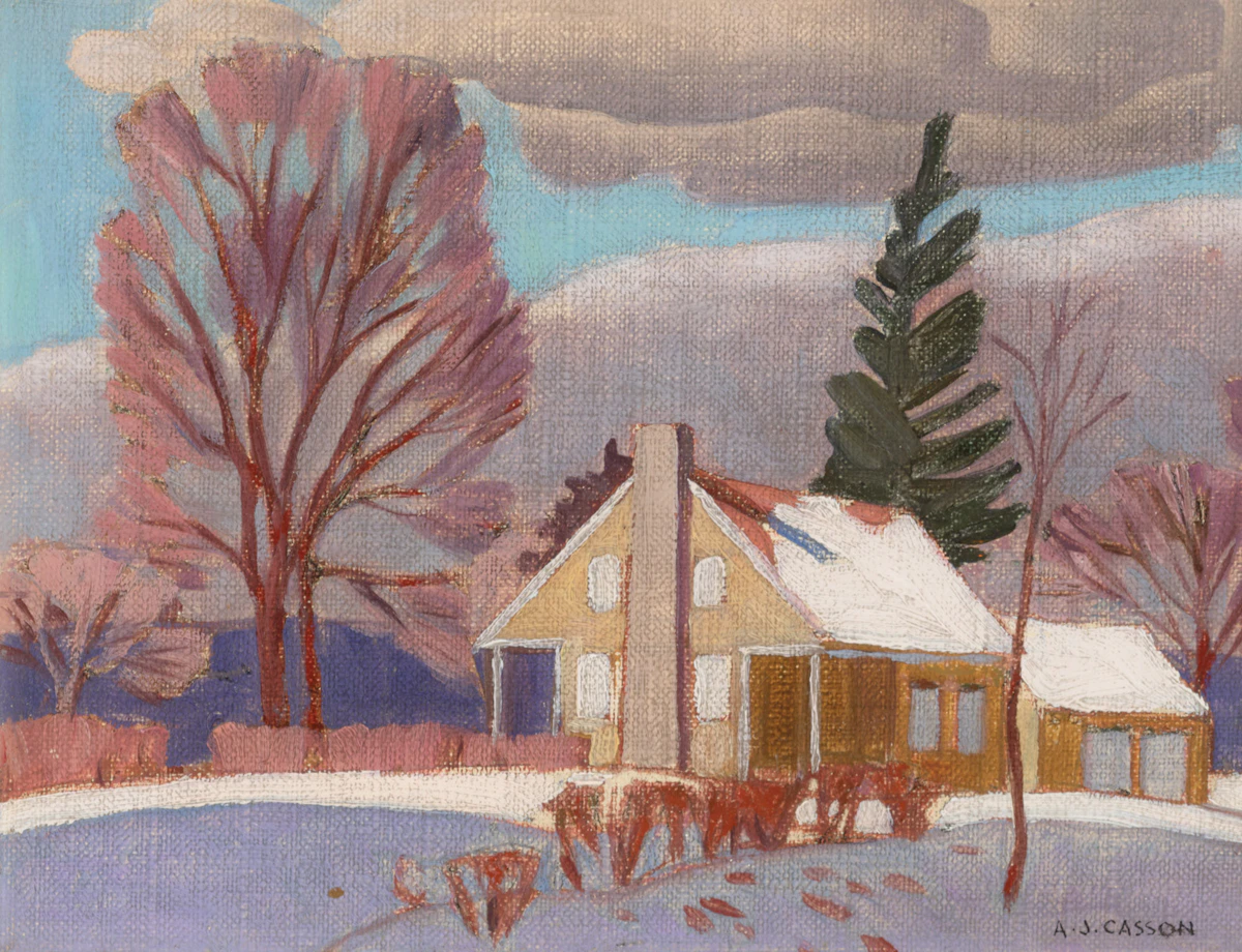 Alfred Joseph Casson - Morgan Cottage, Weston, Ontario, 1935 | Cowley ...