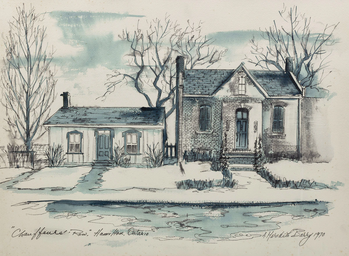 Anne Meredith Barry - Chauffeurs Row, Hamilton, Ontario | Cowley Abbott