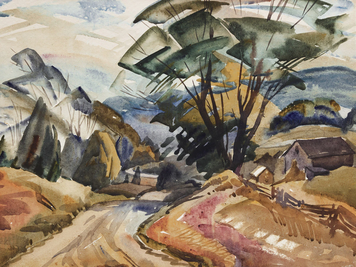 Frederick Alexander Fraser - Untitled (Whimsy Trees) | Cowley Abbott